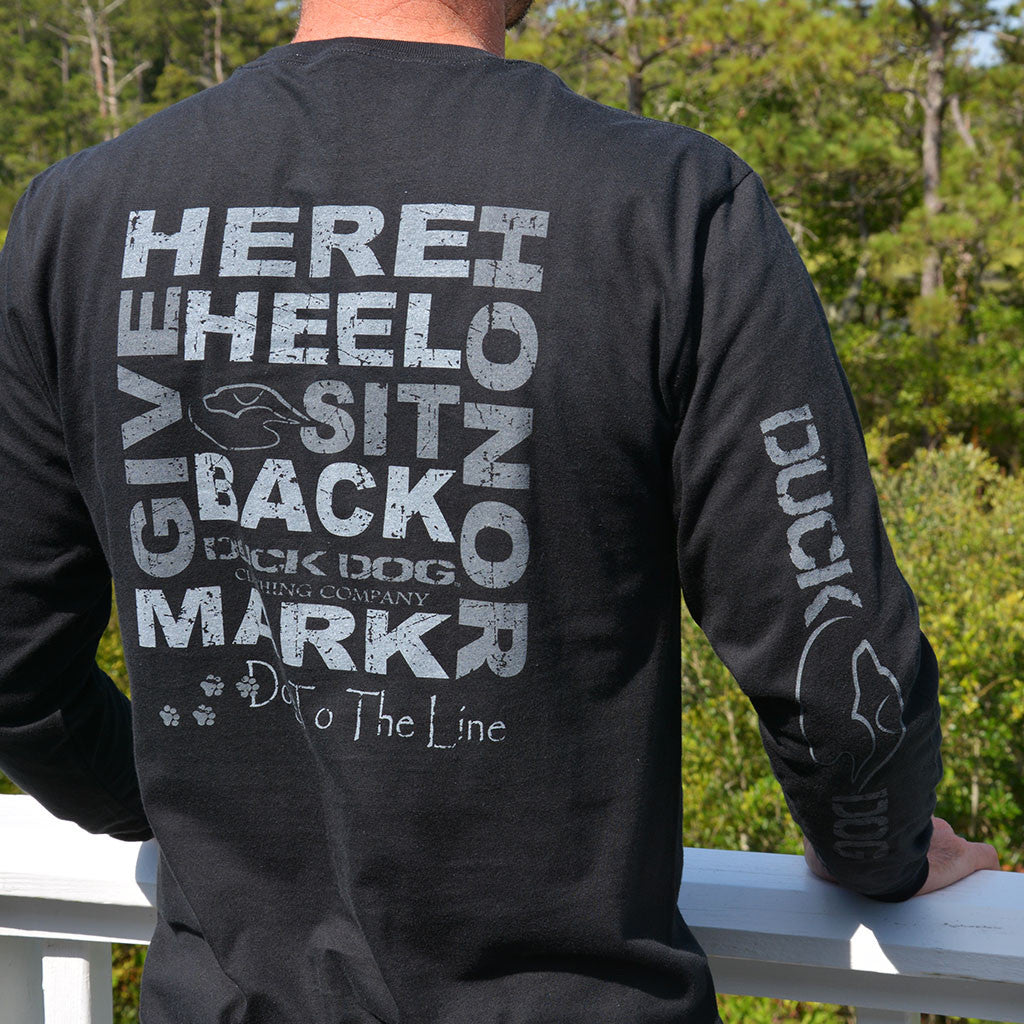 Long Sleeve Dog to the Line – Duck Dog Clothing Co.